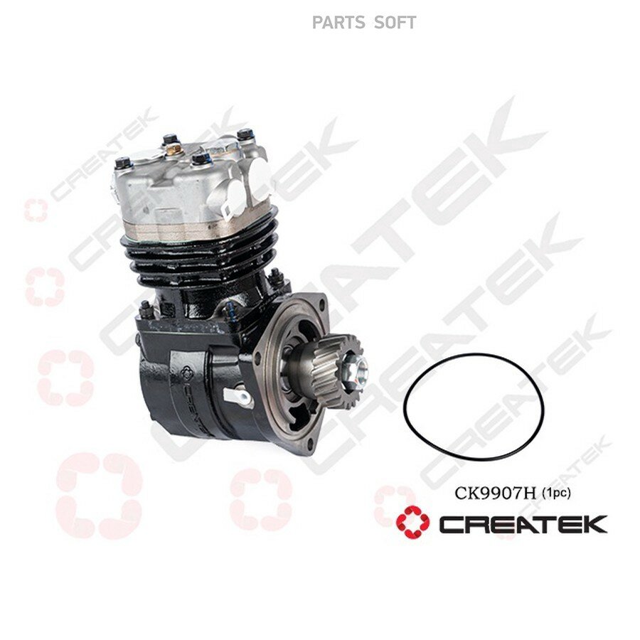 Компрессор WP10 Евро 3, WP10.270,290,340,380E32 CREATEK от официального дистрибьютора, CREATEK, артикул CK9907H