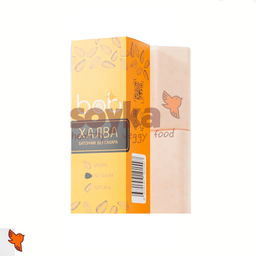 Батончик халва Bob, 50г