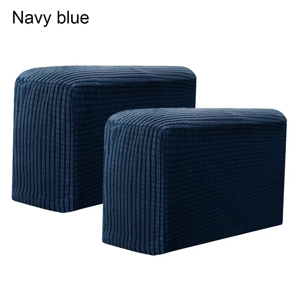 2 шт. Чехлы на подлокотники дивана, темно-синий, navy blue
