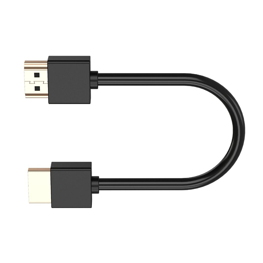 Кабель HDMI HD с узкой головкой, кабель-адаптер поддерживает версию ARC audio со звуком-30 см
