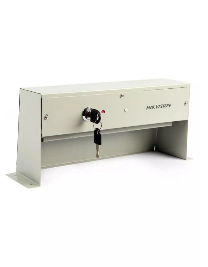 Кнопка HIKVISION DS-PD1-EB-PF тревожная, контакты реле типа NO и NC, реле 220В/300мА, DC9-16В, металл.