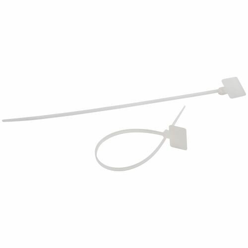 Хомут кабельный 2.5х200 с площадкой для маркировки 25х15 NO-225-320 бел. (уп.50шт) Эра Б0066063