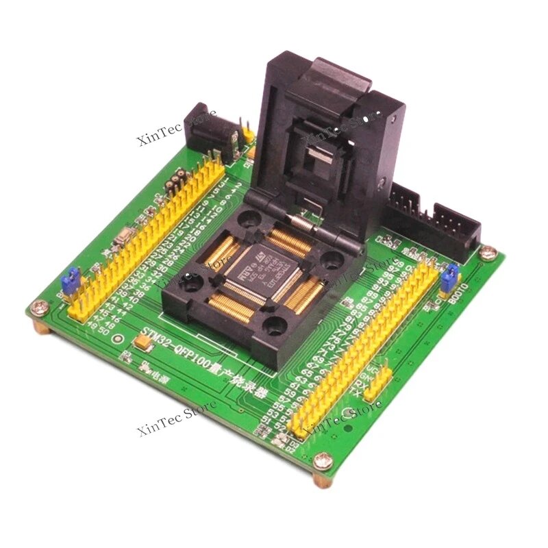 STM32-QFP100 Тестовый адаптер для программирования