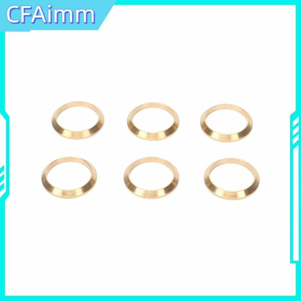 6шт медных колец для 14 трубок Nixie Clock, DIY, декоративные