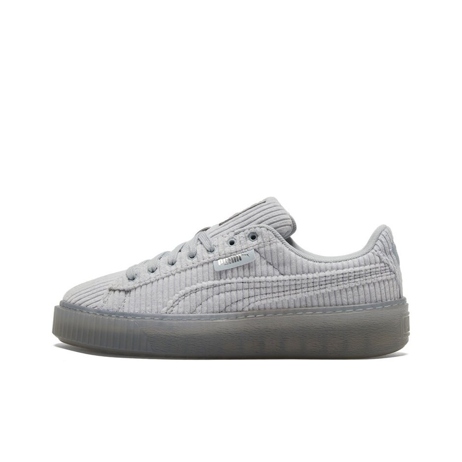 Кроссовки PUMA Basket, размер EU 39 стопа (25CM), серый — фото 1