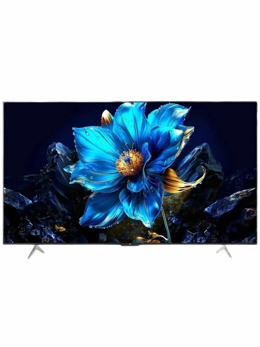 Телевизор 65 дюймов TCL QLED 65P7K, SmartTV, Диагональ 165см, Разрешение 4K Ultra HD, Тонкие рамки, Пульт ДУ, Черный