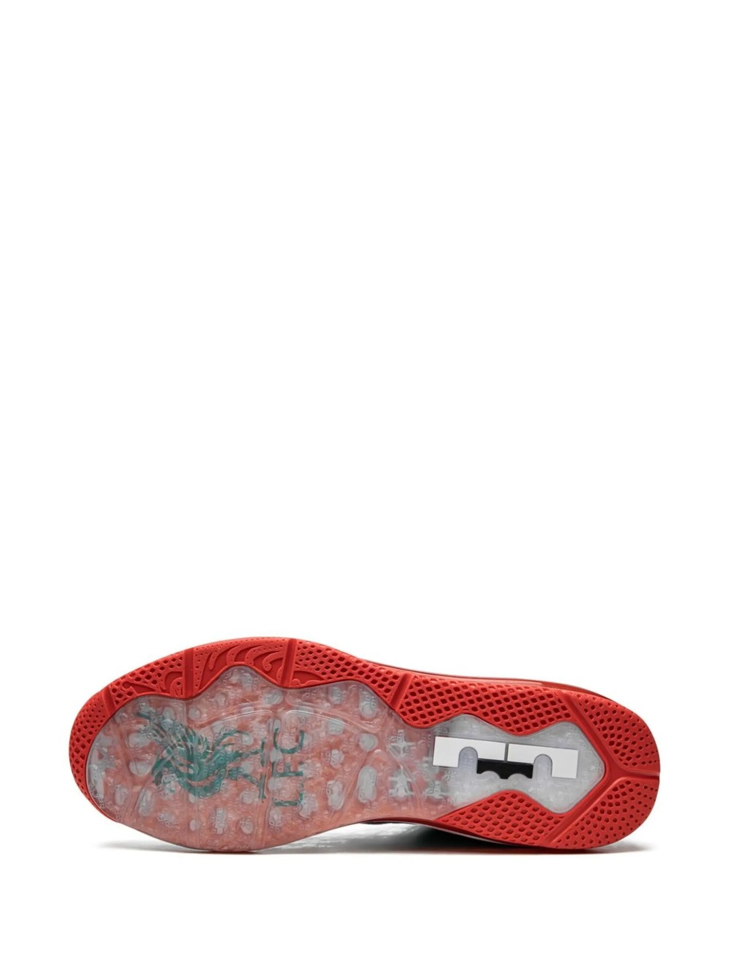 Кроссовки NIKE LeBron 9 Low Reverse Liverpool, размер 9 US, зеленый — фото 1