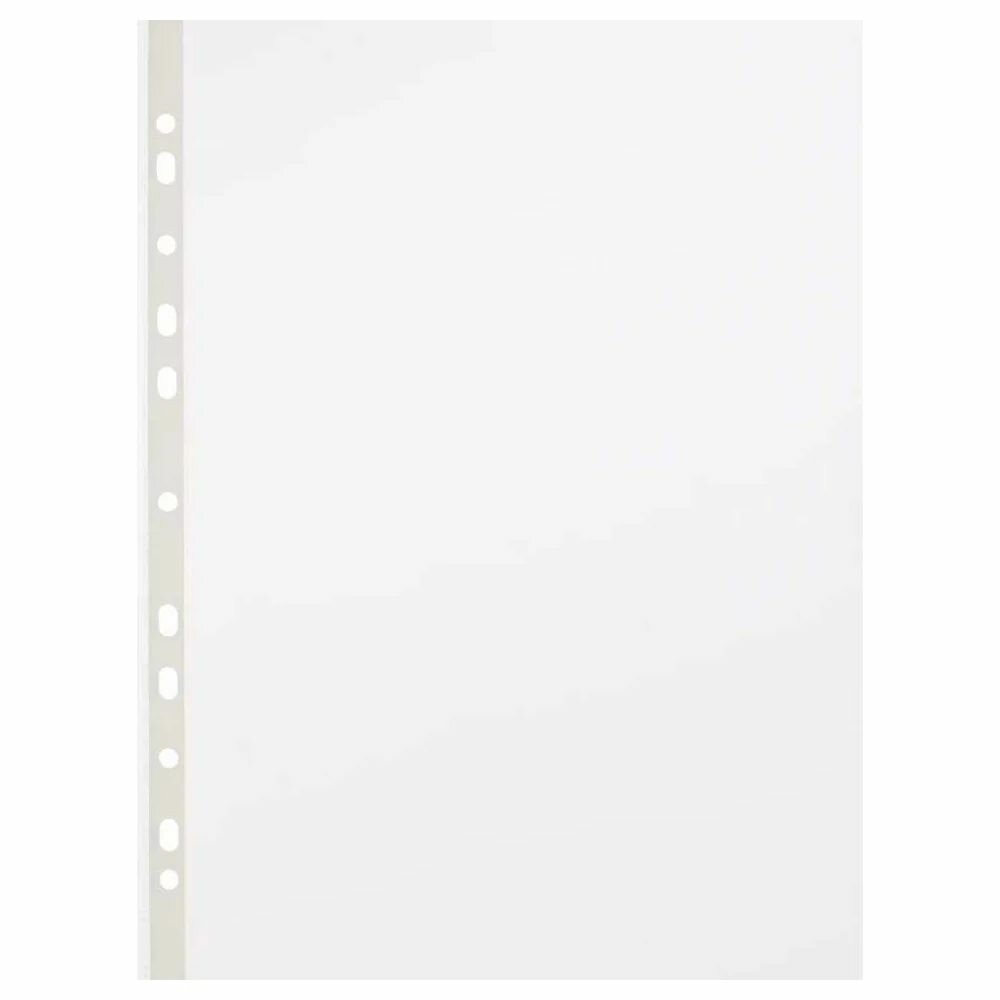 Перфорированная папка-файл Attache Элементари А4 100 шт, гладкая 0,025 мм 917166