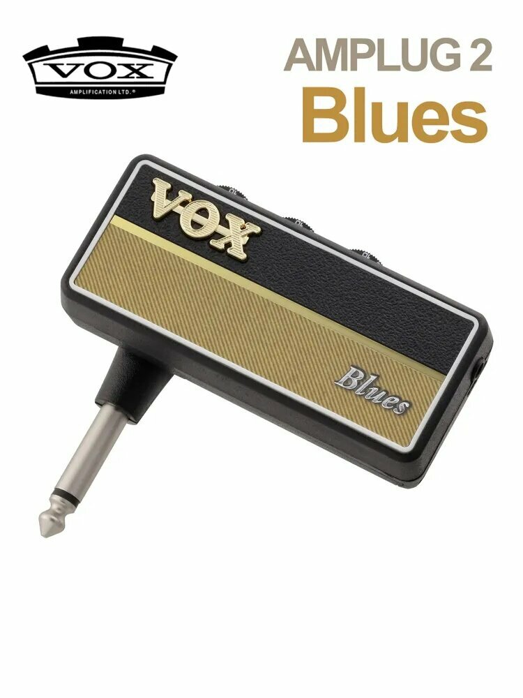 Vox amPlug 2 Series Blues Профессиональный гитарный усилитель для наушников