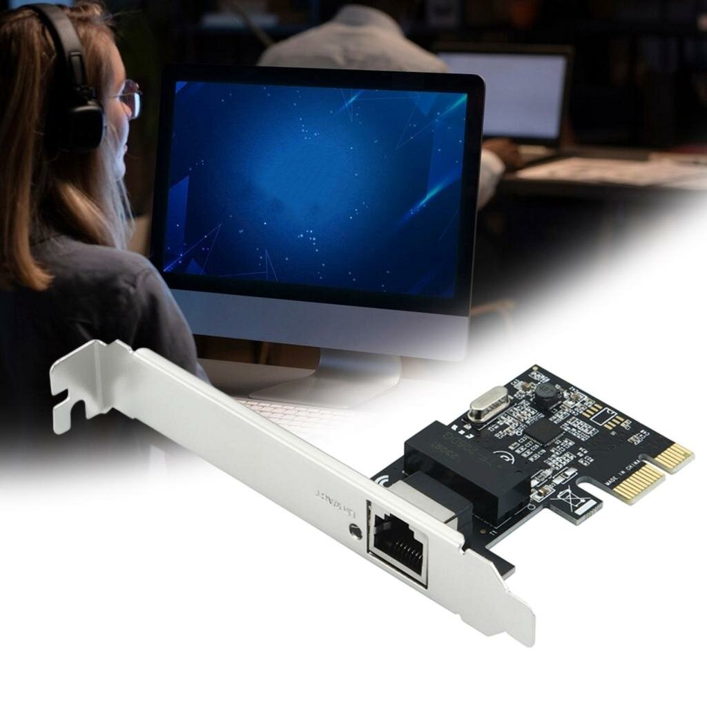 Сетевая карта PCIe RTL8111E — фото 1