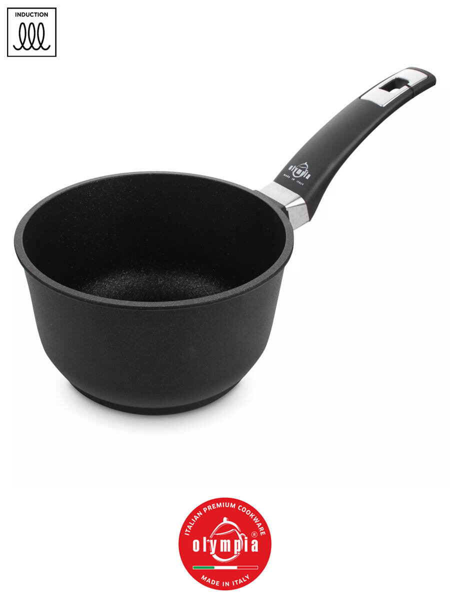 Ковш Olympia Diamant Plus, 16 см, 1.9 л, для индукционных плит