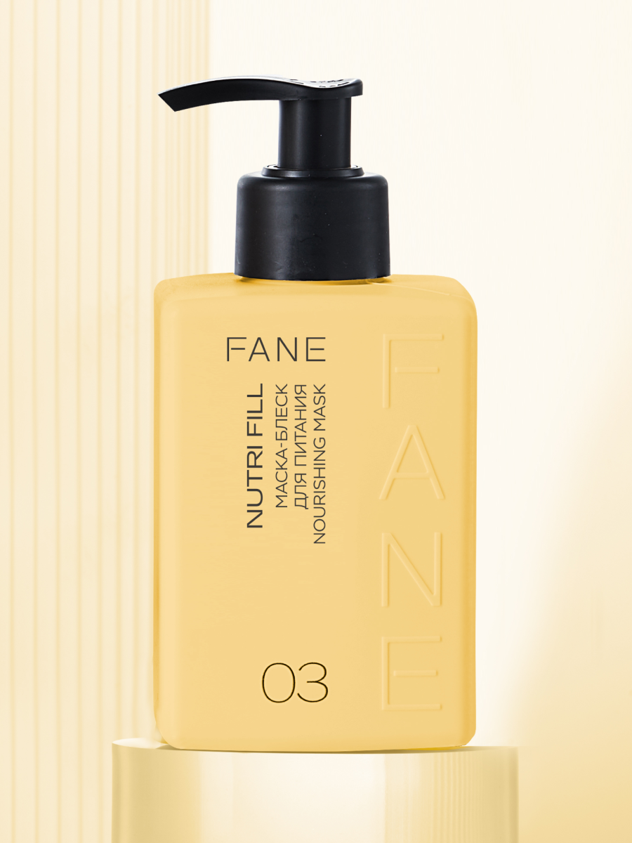 FANE Маска-Блеск, для питания волос, салонная профессиональная, Nutri Fill, 300 мл