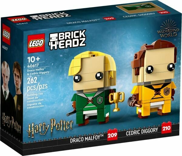Lego 40617 BrickHeadz Драко Малфой и Седрик Диггори