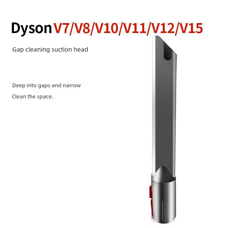 Подходит для аксессуаров для пылесосов Dyson V7, V8, V10, V11, V12, V15: щетка для труднодоступных мест, длинная