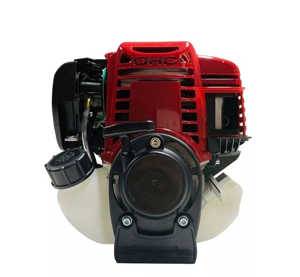 Триммер садовый бензиновый для травы, 4х тактный двигатель GX35