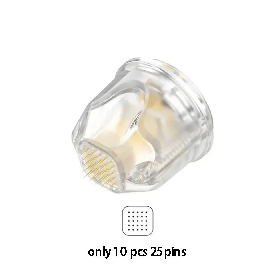 Dr Pen Q2 Титановая Игла Derma Stamp Картридж 10 Шт. Bio Pen Q2 Головка 9/14/25 Игольчатый Контактный Наноигольчатый Картридж.