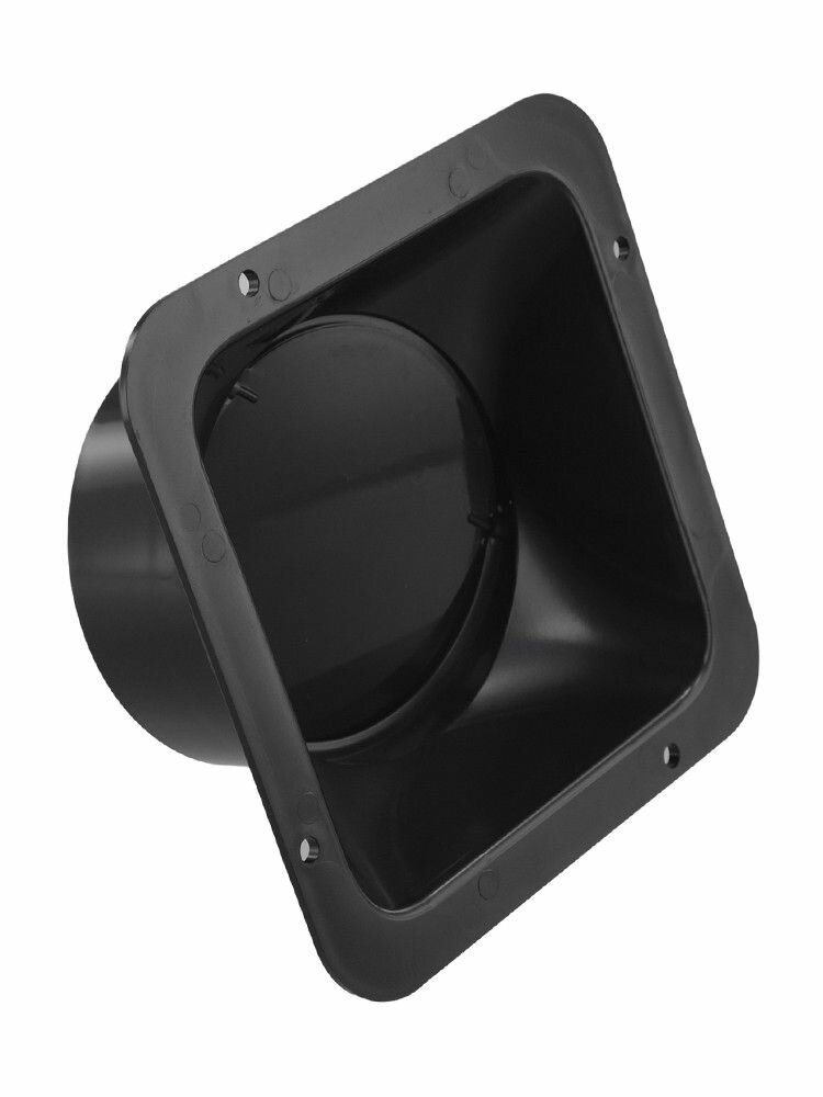 АБС-Пластик с Квадратным Фланцем Соединителя Воздуховода для Обратного Клапана Шланга диаметром 100/150 мм