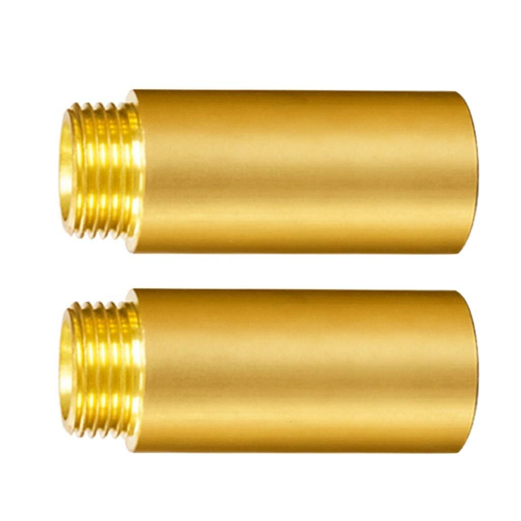 Набор из 2 латунных удлинителей для крана 1/2 дюйма, 50mm