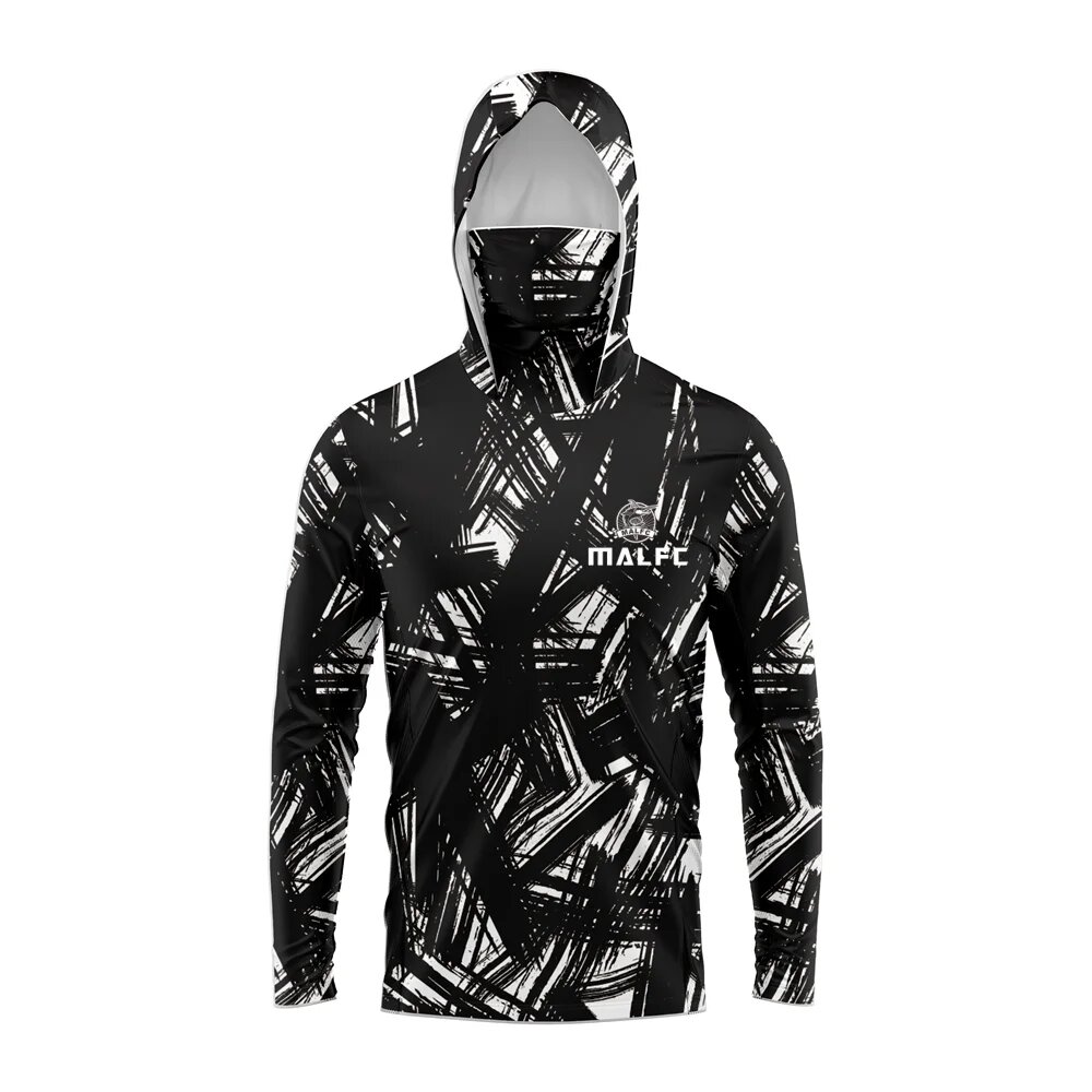 MALFC УФ-куртка для рыбалки, черная, XL, XTW80