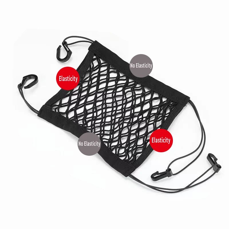 Высокоэластичная Двухслойная Сетка Для Мотоцикла С Крючками-резинками Для Хранения Шлема, Аксессуар Для Мотоциклетного Багажа