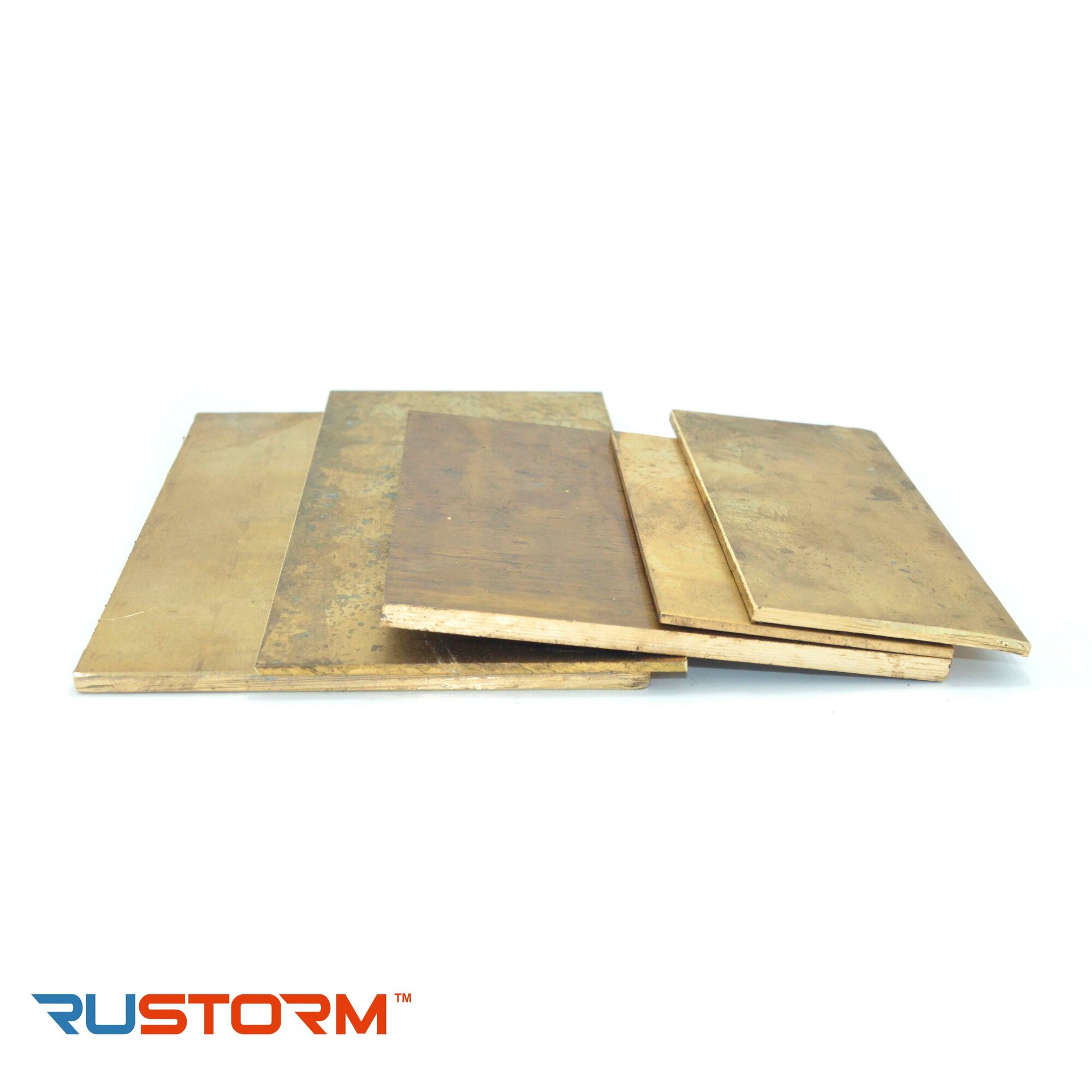 Латунный лист 2х50х140 мм ЛС59-1 (пластина, заготовка)