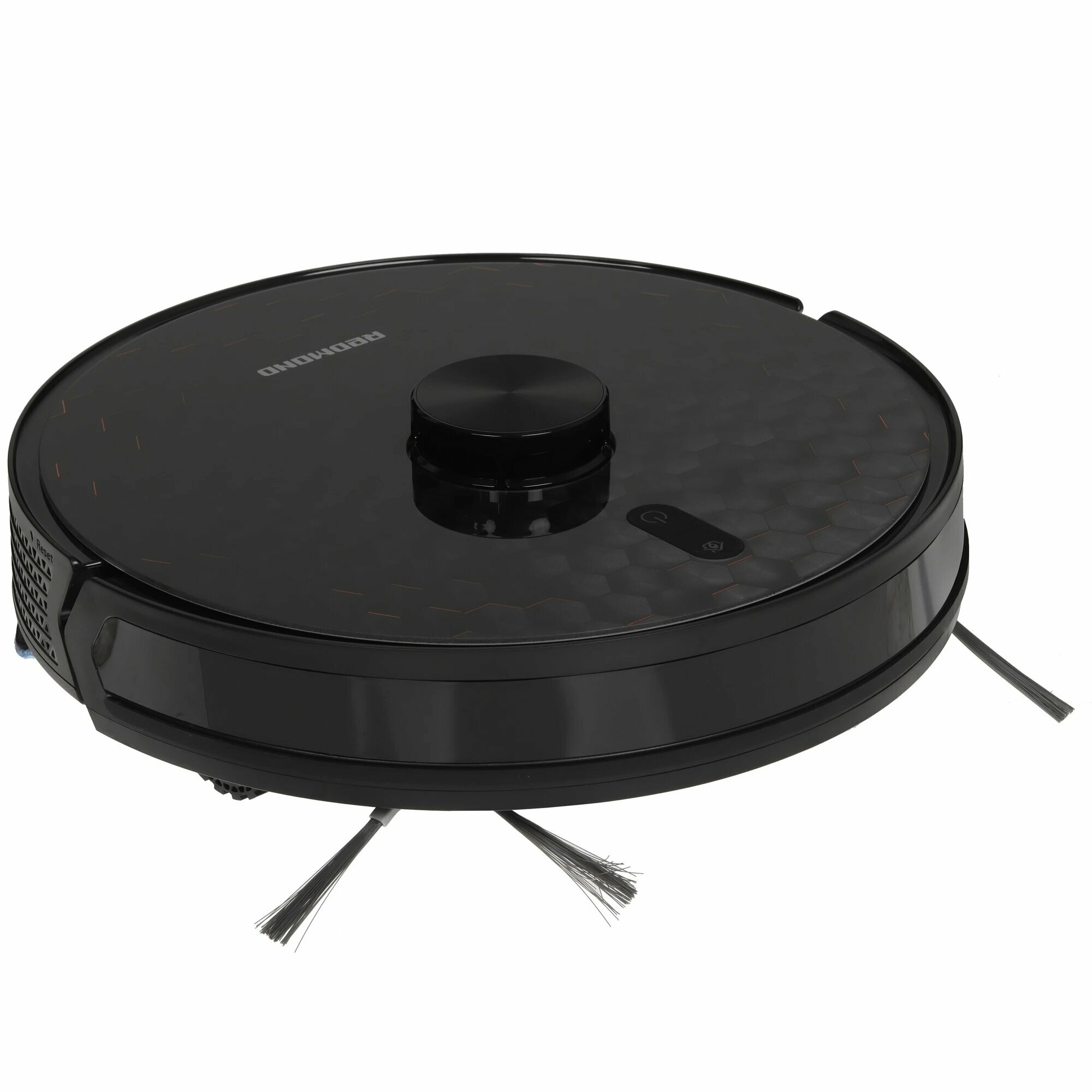 Робот-пылесос REDMOND VR1324S, для сухой и влажной уборки, управление через смартфон, чёрный
