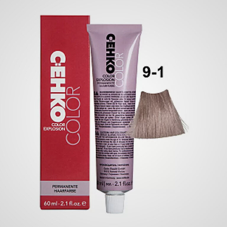 Color Explosion Крем-краска для волос 9/1 60 мл C: EHKO Color Explosion Краска 60 мл