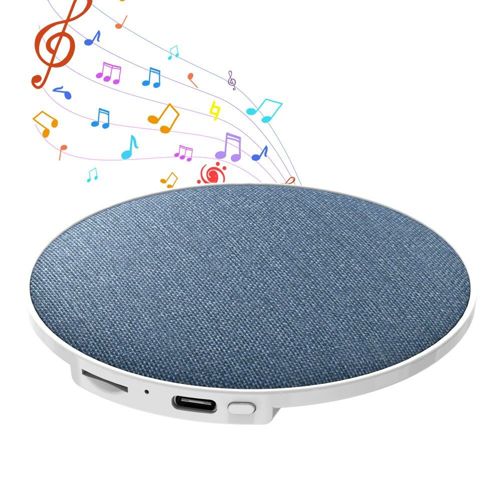 BaYuYPOO 2026 Новая колонка для сна в виде подушки, Bluetooth-колонка для подушки с таймером белого шума, беспроводное средство для улучшения сна со стереобасами, персональная колонка для сна для взрослых и детей.