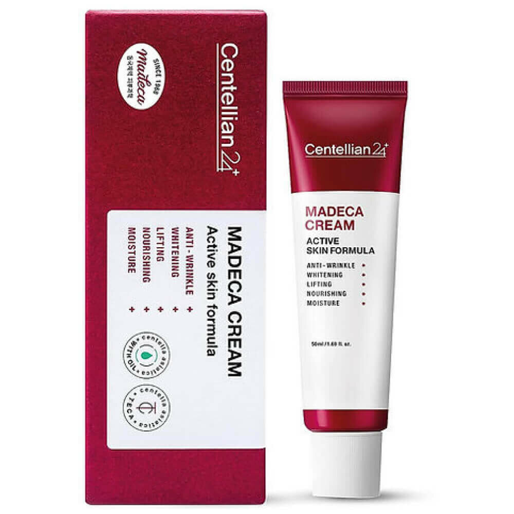 Активный антивозрастной крем с центеллой Centellian24 Madeca Cream Active Formula Season 5