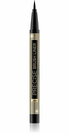 Подводка для глаз Eveline Cosmetics Precise Brush Liner, черный, 6 мл