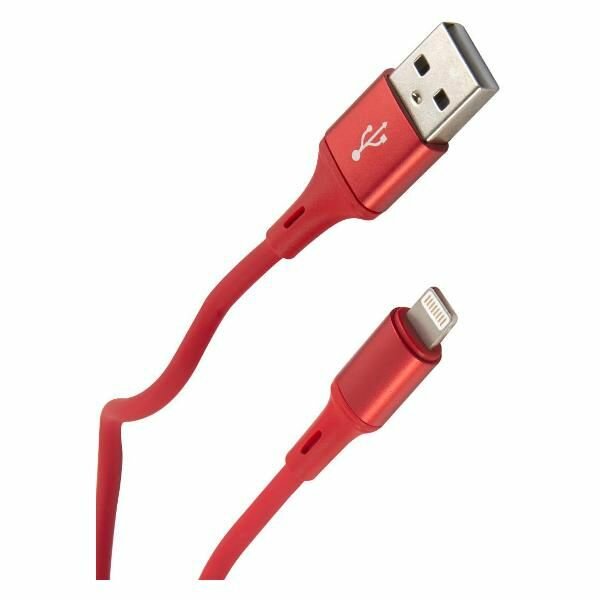 Кабель для смартфона, телефона Borofone BU24 Cool Silicone Red (24915)