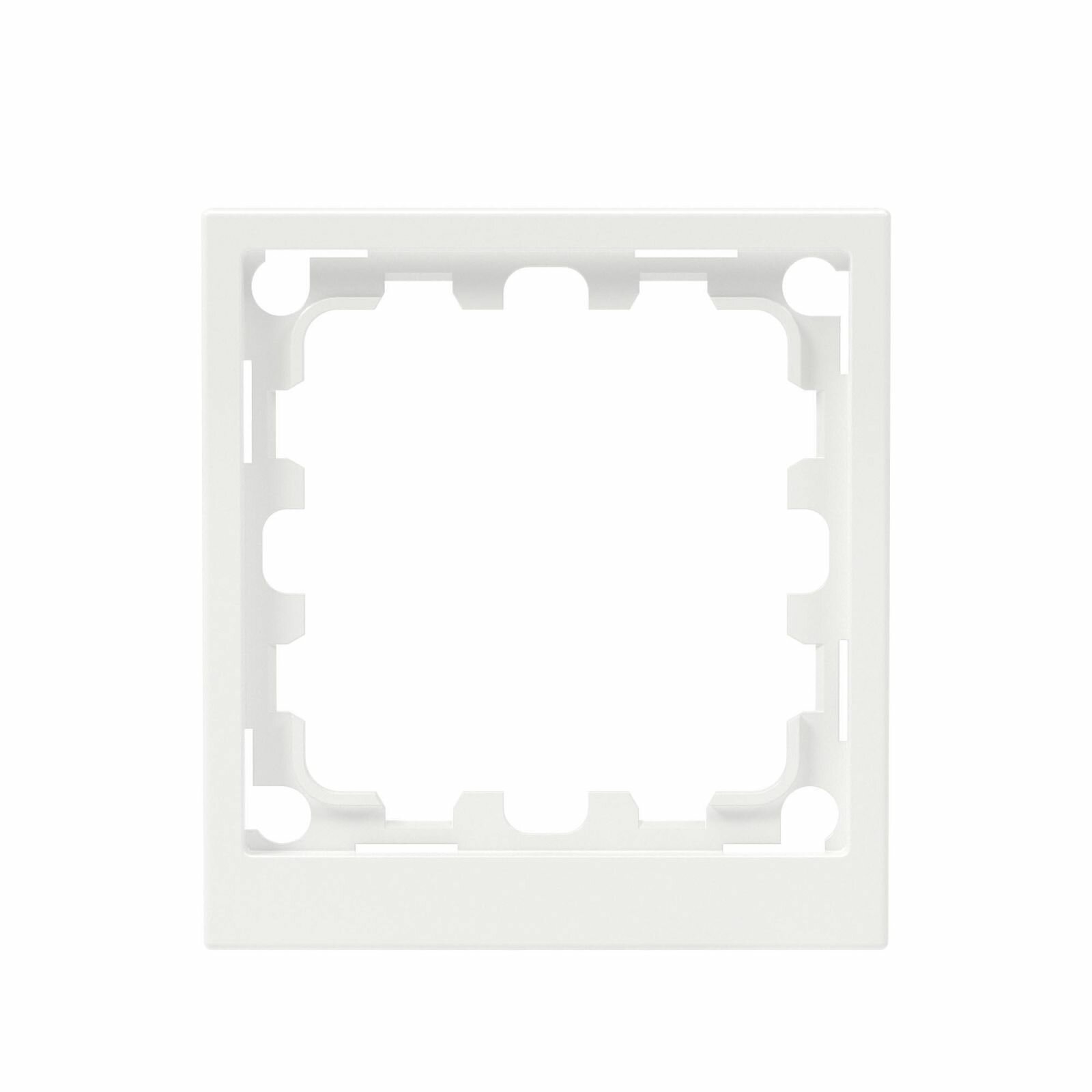 Рамка 1 пост ip44, kant, белая магнолия