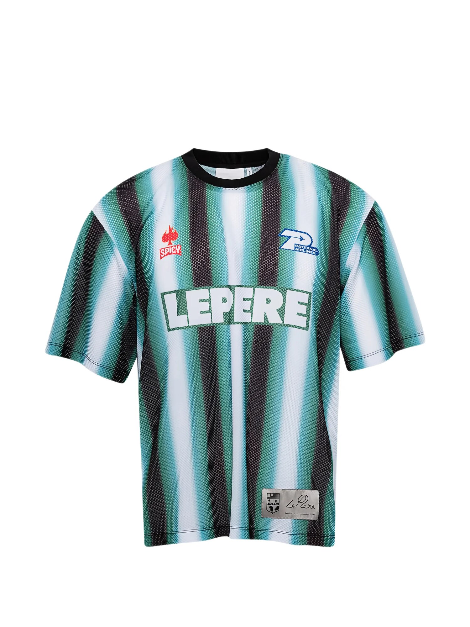 Футболка LPFC striped mesh T-shirt
