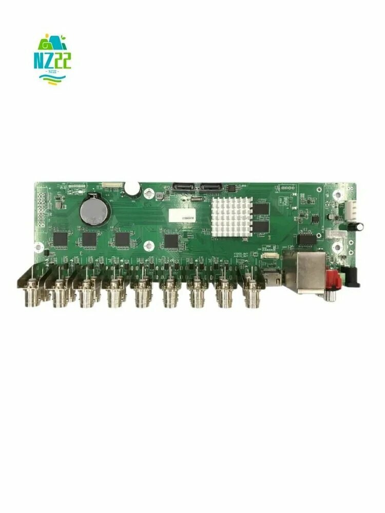 (Q T S U) Плата видеорегистратора 16-канальный видеорегистратор 1080N DVR NVR Основной модуль SATA Поддержка жесткого диска макс. 14T совместим с камеры наблюдения