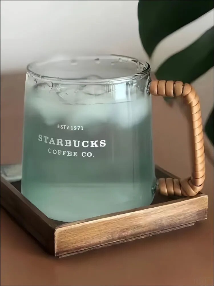Стакан с гравировкой Starbucks Coffee Co. 473 мл 1 шт прозрачный