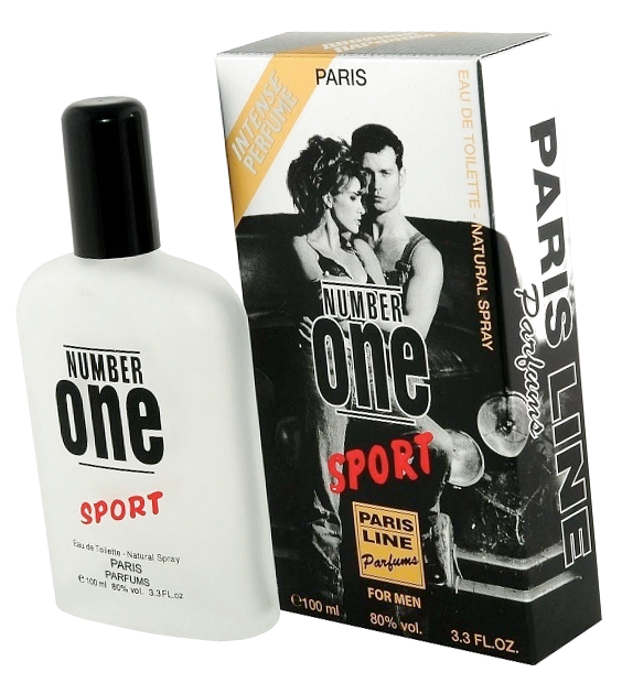 Paris Line Parfums Number One Sport мужская туалетная вода 100 мл