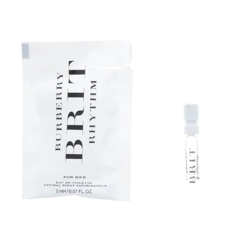 Женский аромат Барбери Брит Ритм Фор Вумен 2 мл миниатюра - Burberry Brit Rhythm For Woman