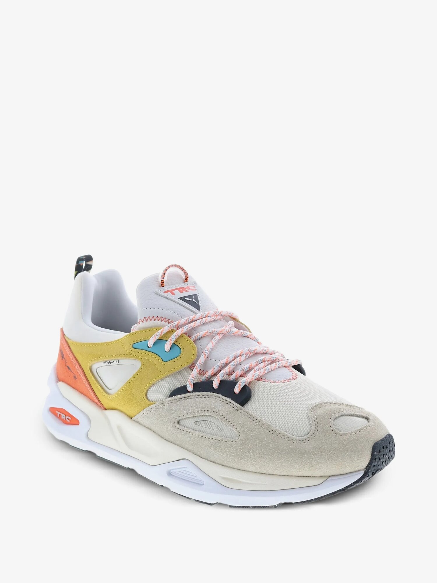 Кроссовки PUMA TRC Blaze Hill Camp, размер 10 US, бежевый/белый — фото 1
