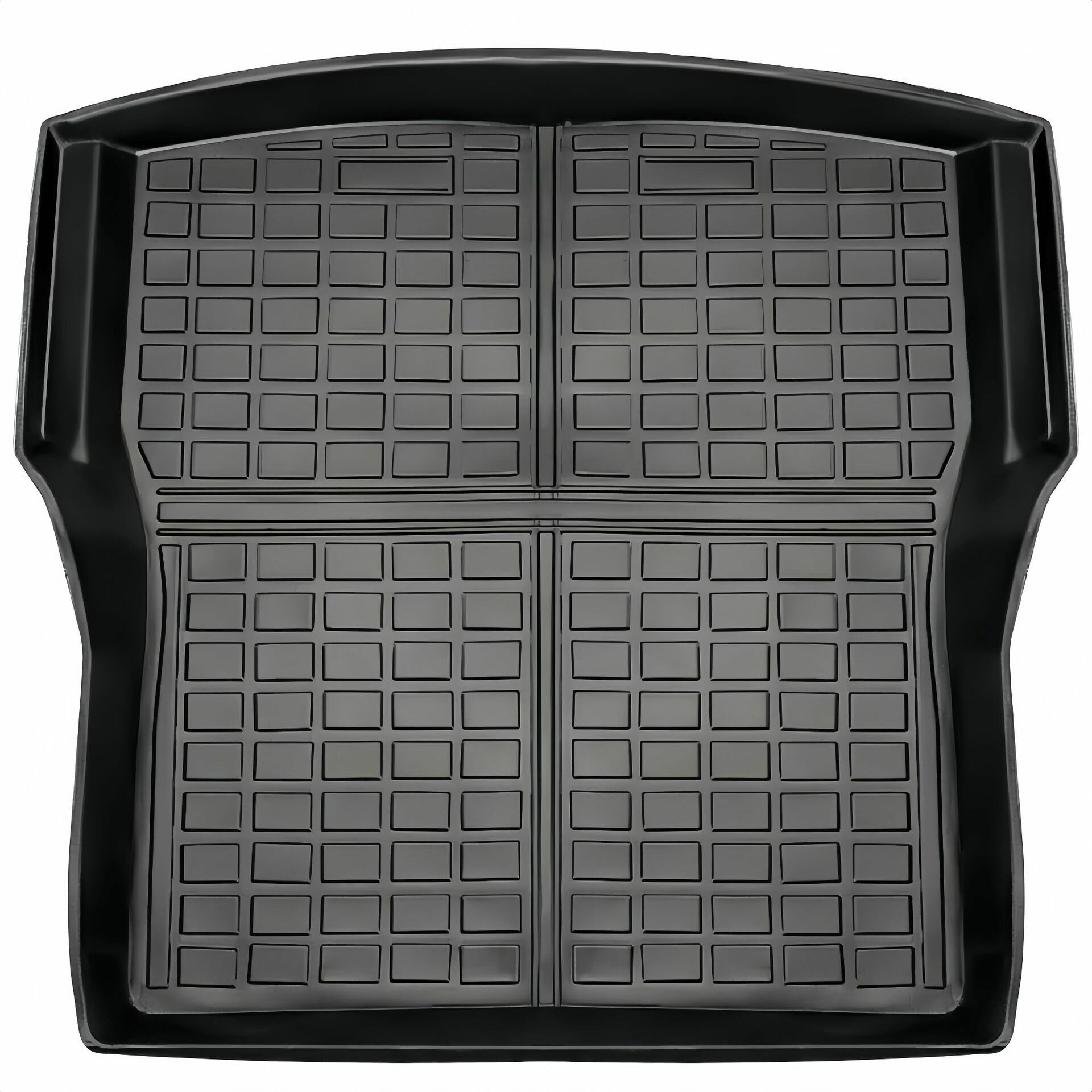 Премиум коврик для багажника из 3D TPE для Tesla Model S 2015+ - полное покрытие