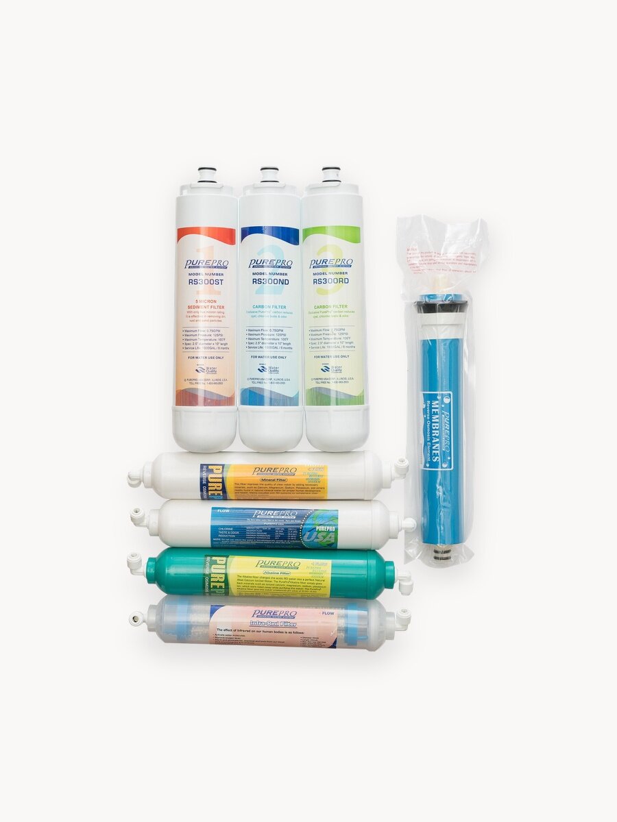 Полный набор картриджей для системы обратного осмоса Pure Pro RS-108
