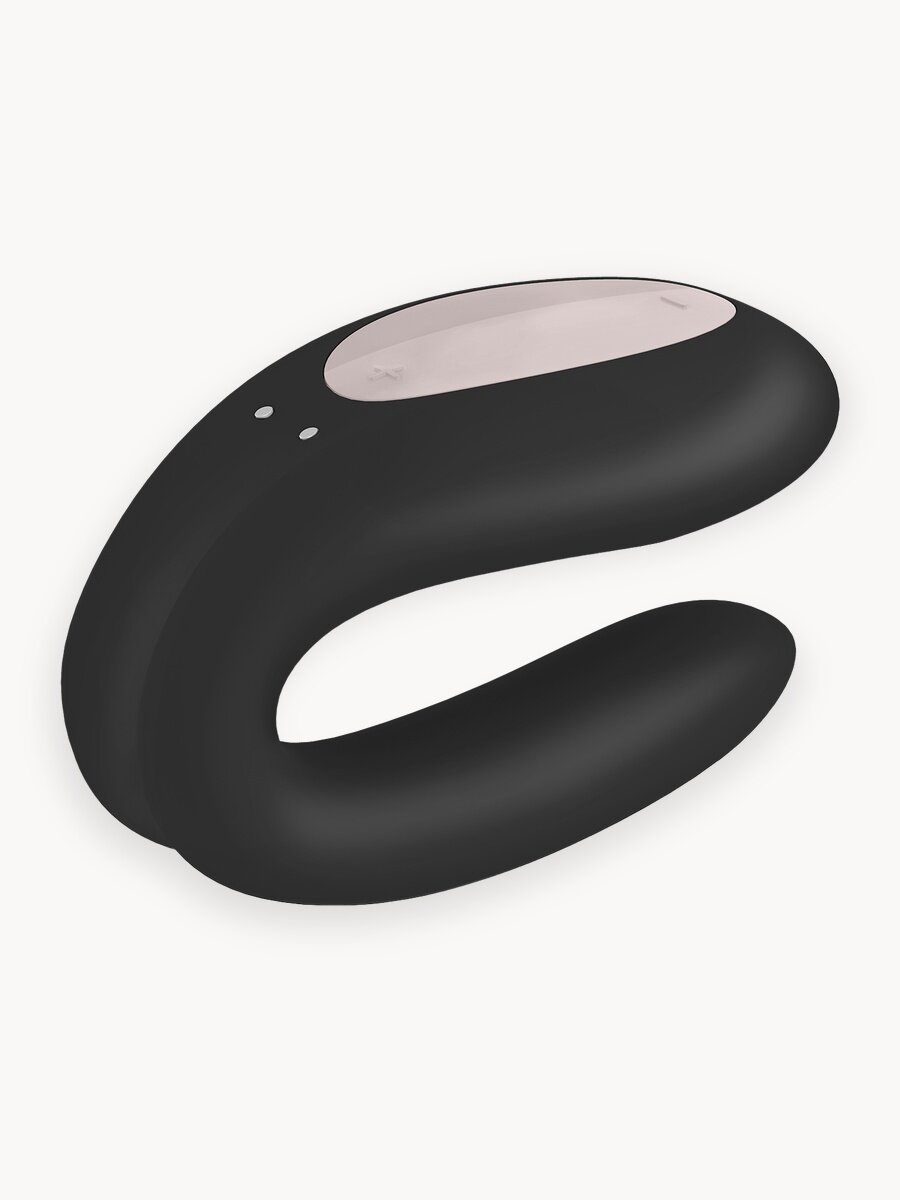 Вибратор для пар Satisfyer Double Joy / Секс-игрушки 18+ / Интимные товары для взрослых 18 плюс / Интим игрушки для секса 18 + / Эротические игрушки для взрослых