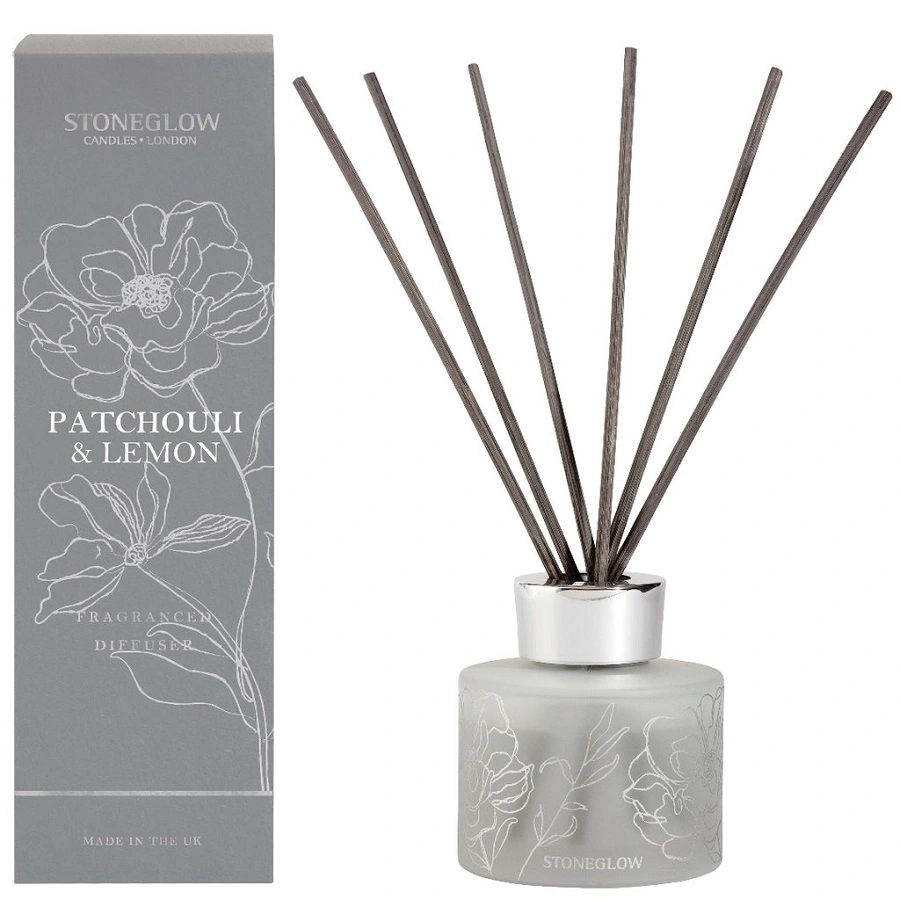 Ароматизатор для помещений Stoneglow Patchouli and Lemon 120 мл / Пачули и Лимон