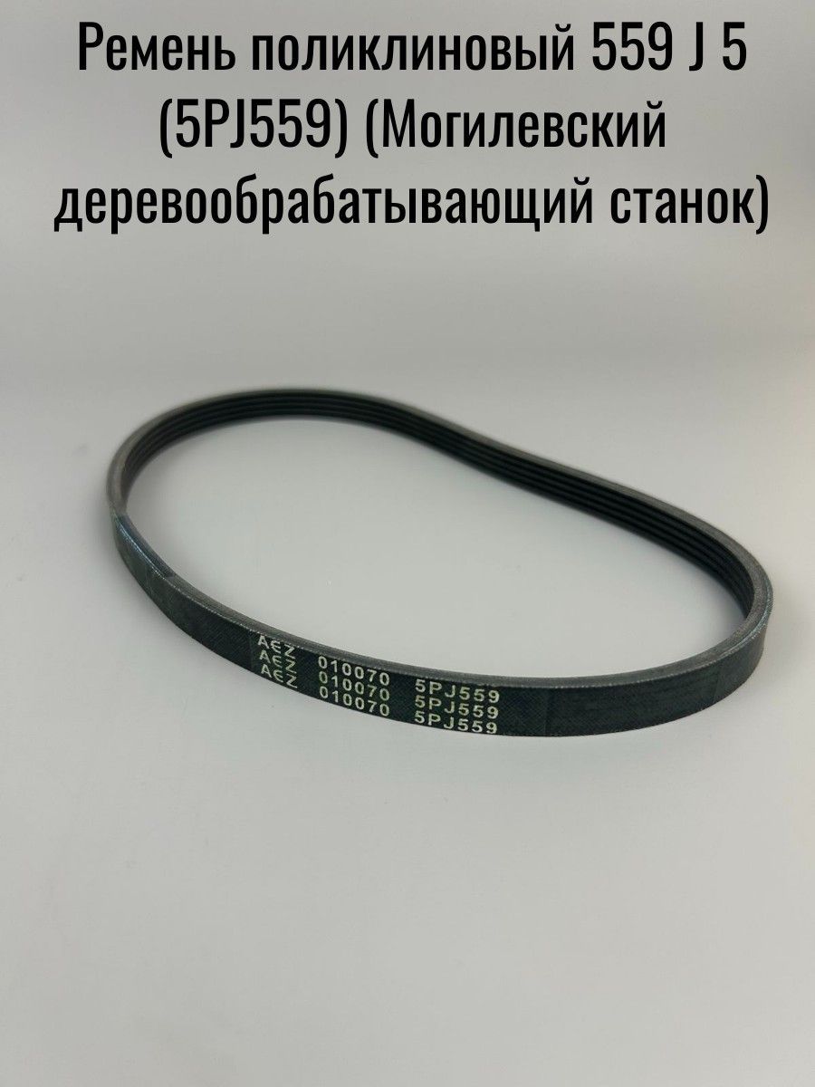 Ремень поликлиновый 559 J 5 (5PJ559) (Могилевский деревообрабатывающий станок)
