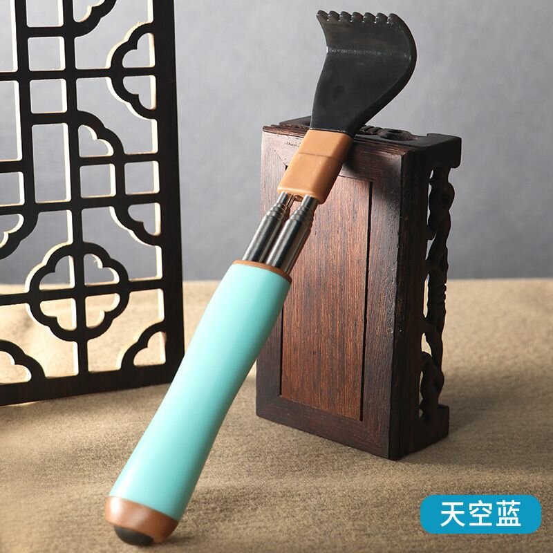 Массажер-чесалка для спины телескопическая, удобная, усиленная