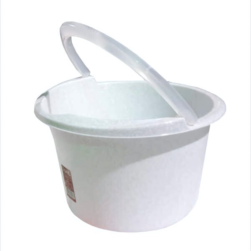 Ведро пластиковое 7л, цвет мрамор, без крышки, практичное для уборки