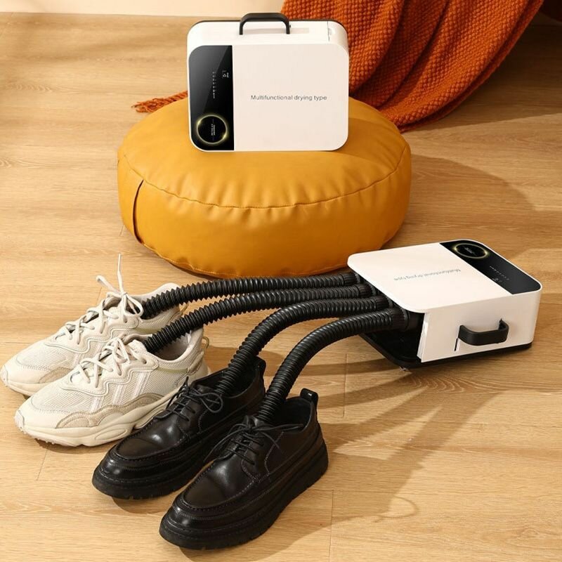 Ультрафиолетовая сушилка для обуви с подогревом быстрая сушка и дезодорация, компактная и портативная