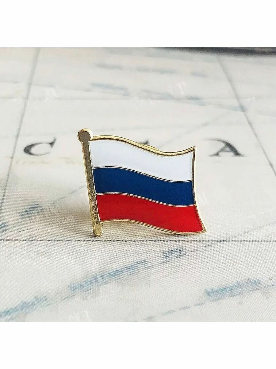 Значок Флаг России