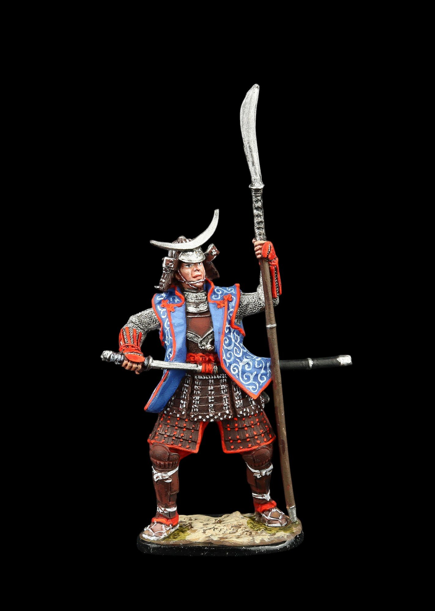 Оловянный солдатик SDS: Самурай, 1600 г