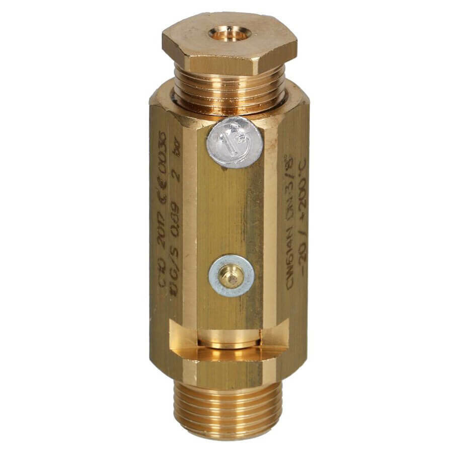 Клапан бойлера аварийный 3/8", 2.0 Бар, 532392600 -jua
