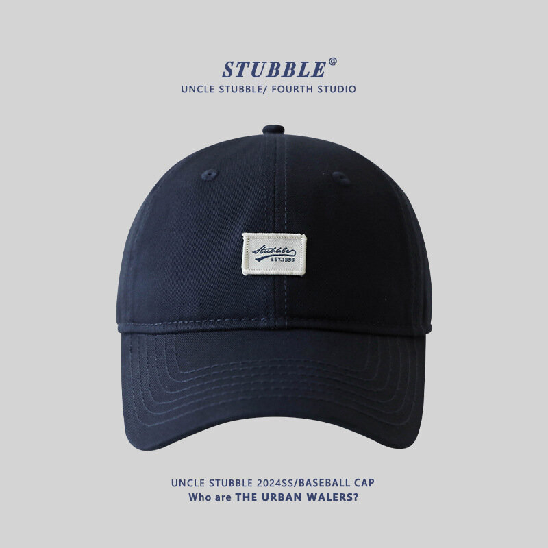 Маленькая шляпа для большой окружности головы и большого лица, простая и универсальная кепка с мягким верхом для мужчин и женщин, с широкими полями, бейсболка большого размера